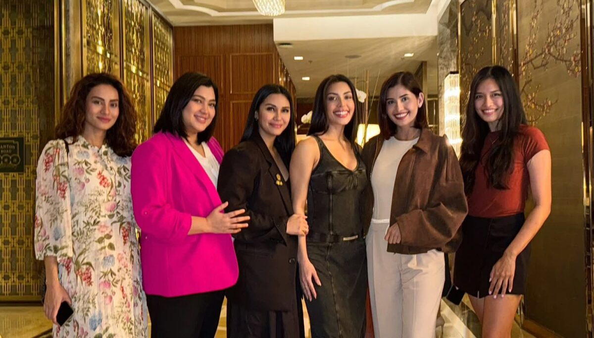 Shamcey, Janine, MJ reunite with Bb. Pilipinas 2011 sisters