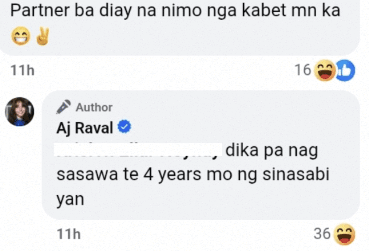 AJ Raval defends ‘I wish I met you earlier’ post with Aljur Abrenica