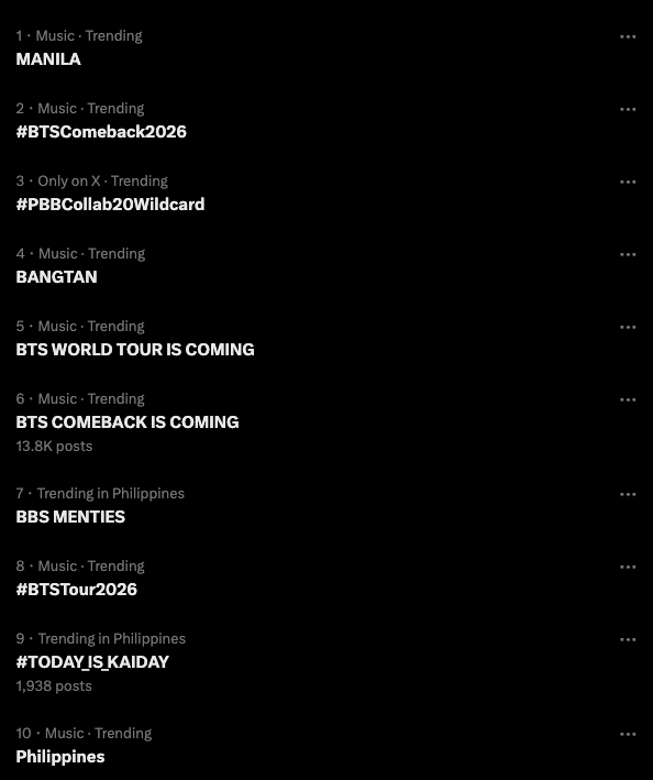 BTS is finally returning to PH in March 2027 after long wait
