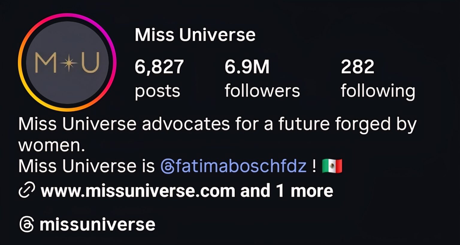 Miss Universe denies new ownership as IG account returns