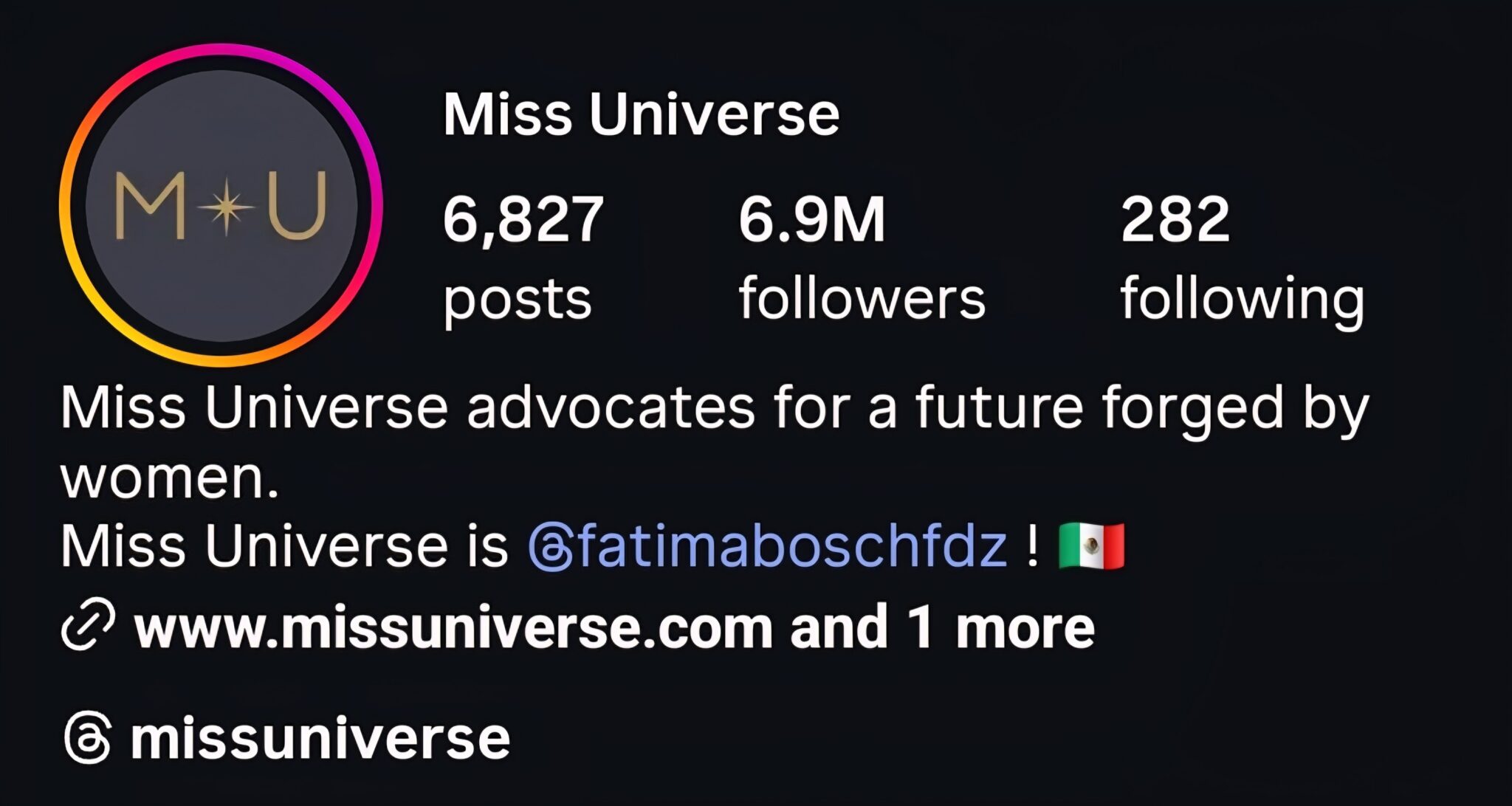Miss Universe denies new ownership as IG account returns