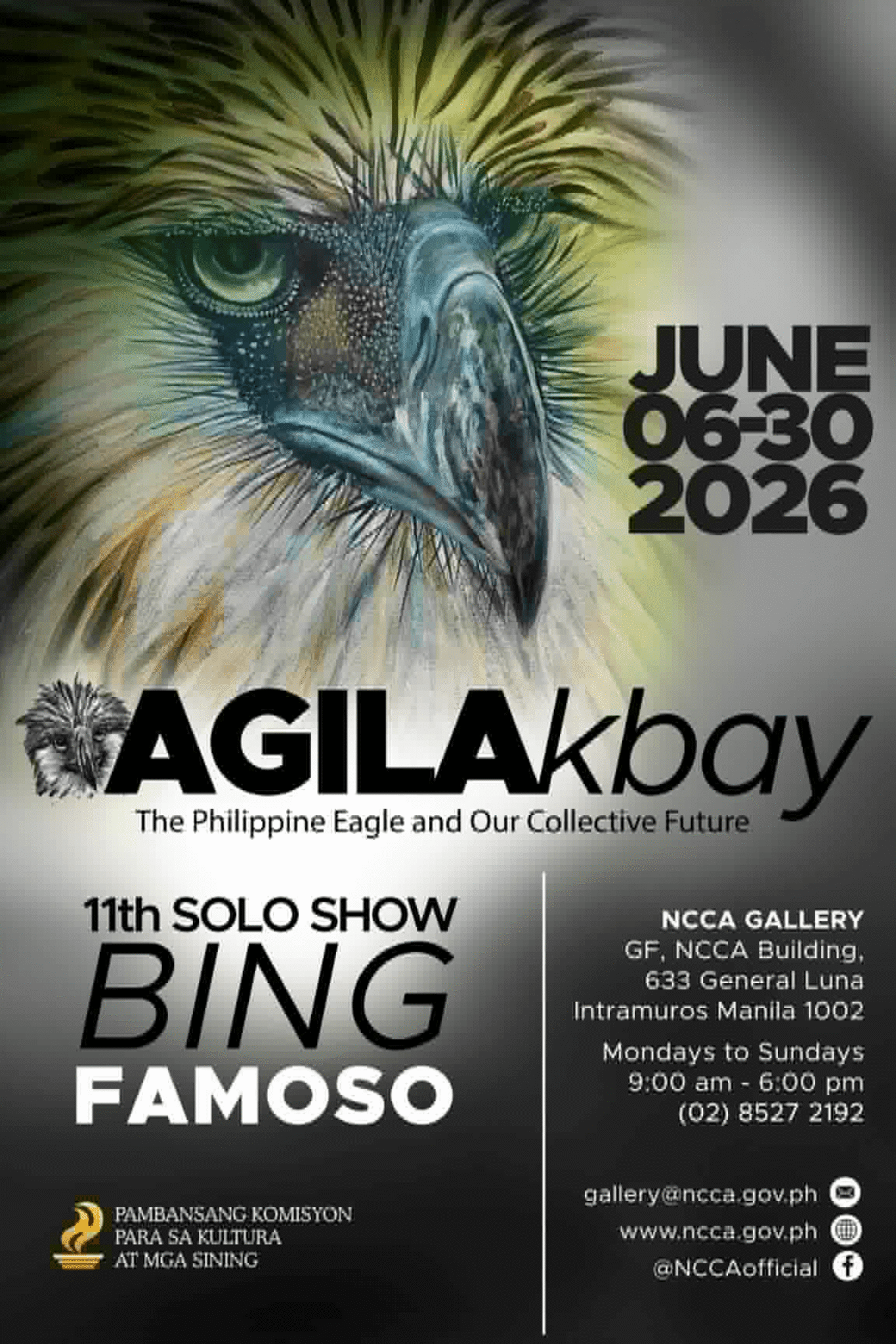 AGILAkbay: 'The Philippine Eagle and Our Collective Future' at the NCCA ...