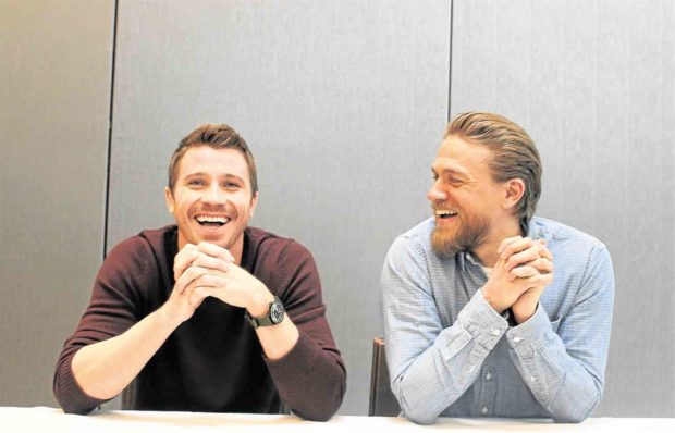 Seeing double: Charlie Hunnam and Garrett Hedlund | Inquirer Entertainment